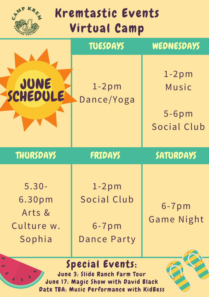 YellowPencilVectors – Camp Krem – Camping Unlimited