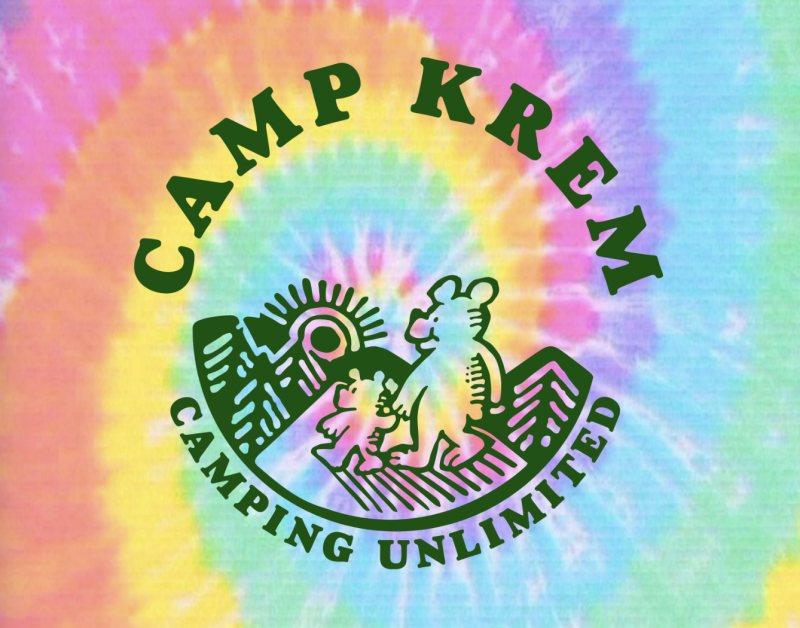 Camp Krem Tie-Dye Logo – Camp Krem – Camping Unlimited